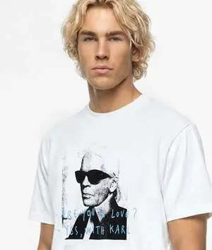 Karl Lagerfeld Klj X Pietro Terzini Relaxed Karl T-shirt
