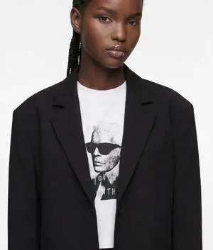 Karl Lagerfeld Klj X Pietro Terzini Oversized Boxy Blazer