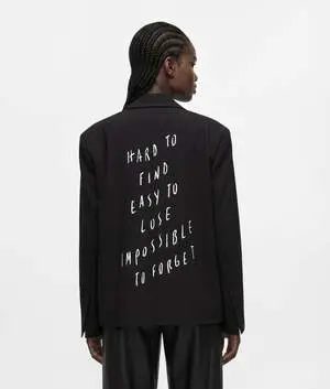 Karl Lagerfeld Klj X Pietro Terzini Oversized Boxy Blazer