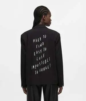 Karl Lagerfeld Klj X Pietro Terzini Oversized Boxy Blazer