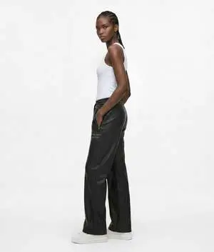 Karl Lagerfeld Klj X Pietro Terzini Faux-leather Pants - Black