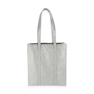 Prada Slate Grey Nappa Small Antique Tote