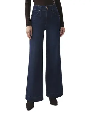 PISTOLA Lana Double Button High Rise Jeans