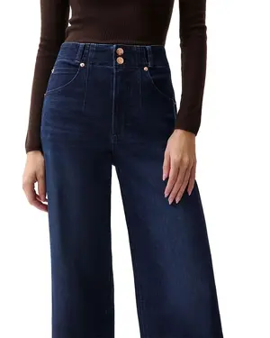 PISTOLA Lana Double Button High Rise Jeans