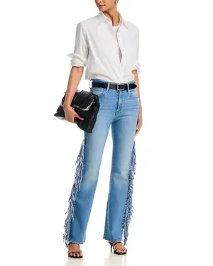 MOTHER The Fringe Desperado Sneak Jeans