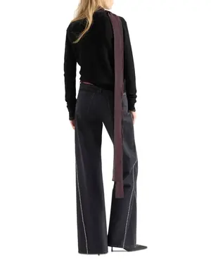 7 For All Mankind Lotta High Rise Wide Leg Jeans