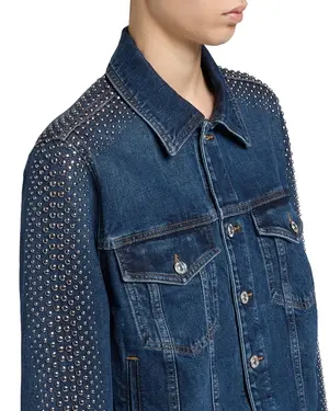 7 For All Mankind Adi Studded Trucker Jacket