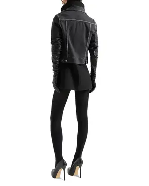 7 For All Mankind Adi Studded Trucker Jacket