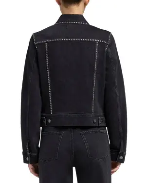 7 For All Mankind Adi Studded Trucker Jacket
