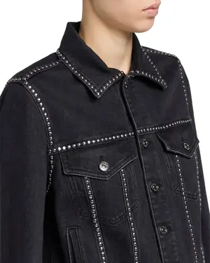 7 For All Mankind Adi Studded Trucker Jacket