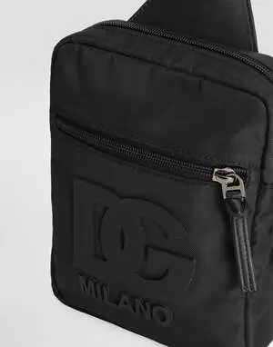 Dolce & Gabbana Nylon Waist Bag With Logo