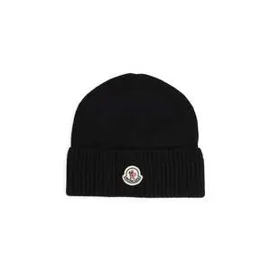 Moncler Wool Beanie - Black