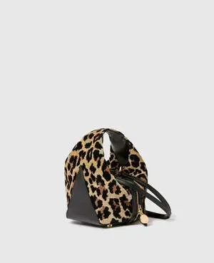 Stella McCartney Appaloosa Leopard Tiny Bucket Bag - Multicolour