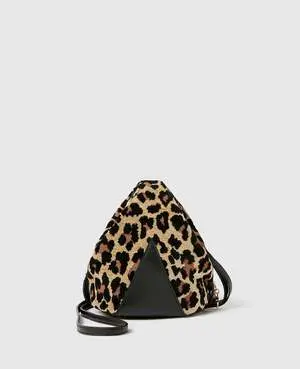 Stella McCartney Appaloosa Leopard Tiny Bucket Bag