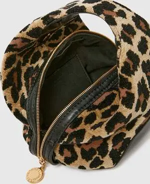 Stella McCartney Appaloosa Leopard Tiny Bucket Bag