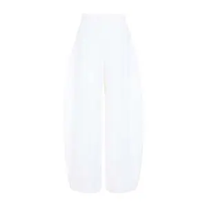 Jacquemus Ovalo Trousers - White