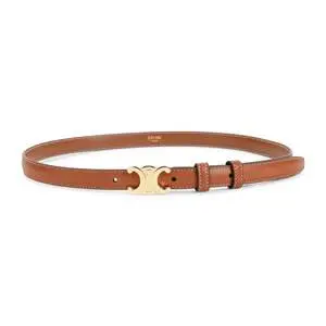 Celine Triomphe Small Belt - Brown