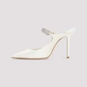 JIMMY CHOO Bing Satin 100 Mules