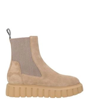 VOILE BLANCHE Ankle Boots Size Leather - Beige