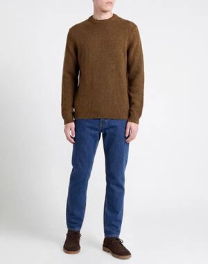 ONLY & SONS Sweater Khaki Size Cotton, Nylon, Merino Wool