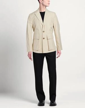 JACOB COHЁN Blazer Size Polyester, Cotton