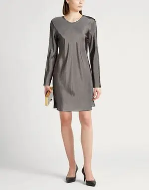 Aspesi Mini Dress Military Size Acetate, Cupro