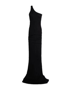 Rick Owens Maxi Dress Size Cotton - Black