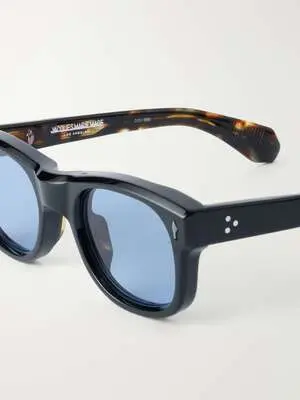 JACQUES MARIE MAGE Amilcar Square-frame Acetate Sunglasses