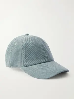 Folk Cotton-corduroy Cap - Green