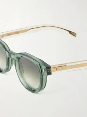 SATO Gienna Spleen Round-frame Acetate Round-frame Sunglasses