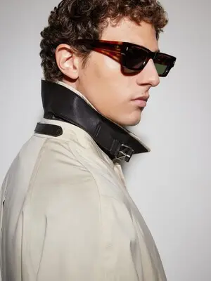 SATO Sira Square-frame Acetate Sunglasses