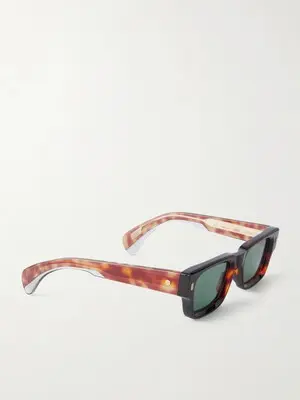 SATO Sira Square-frame Acetate Sunglasses