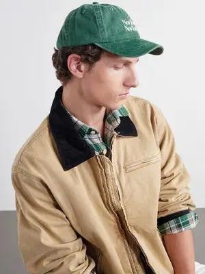 CORRIDOR New York Embroidered Cotton Cap