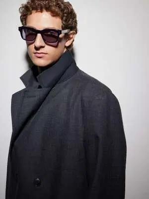 JACQUES MARIE MAGE Molino Square-frame Acetate Sunglasses