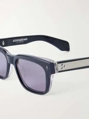 JACQUES MARIE MAGE Molino Square-frame Acetate Sunglasses