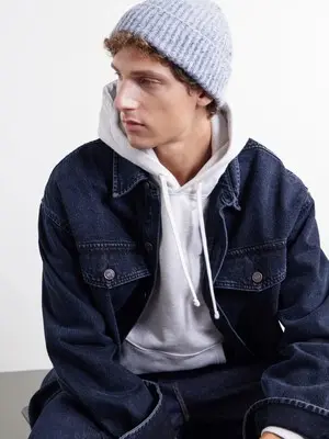 Inis Meáin Ribbed Cashmere Beanie