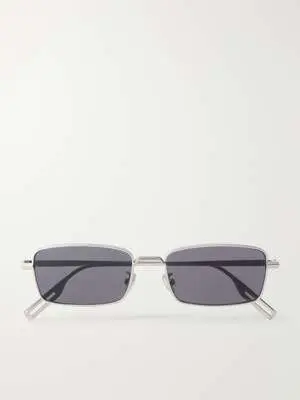 Dior Diorblacksuit S21u Square-frame -tone Sunglasses - Silver
