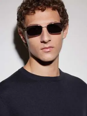 Dior Diorblacksuit S21u Square-frame -tone Sunglasses