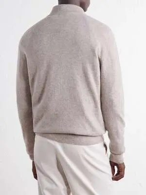 William Lockie Wool Half-zip Sweater