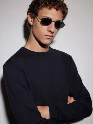 Dior Diorblacksuit S19u Square-frame -tone Sunglasses