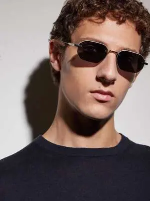 Dior Diorblacksuit S19u Square-frame -tone Sunglasses