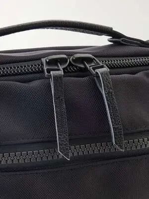 MASTER-PIECE CO Rise Leather And Canvas-trimmed Cordura® Mastertex Backpack