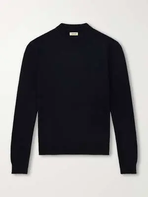 De Bonne Facture Merino Wool Sweater - Navy