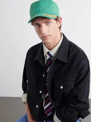 Visvim Excelsior Ii Embroidered Cotton-canvas Cap
