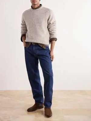 Thom Sweeney Wool-blend Sweater