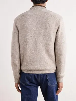 Thom Sweeney Wool-blend Sweater