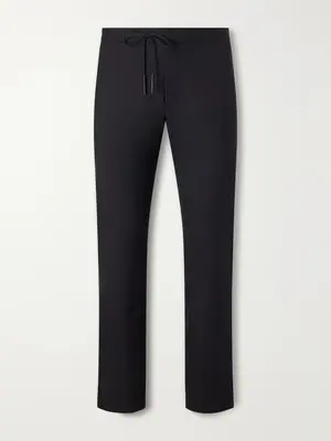 MAISON MARGIELA Straight-leg Drawstring Virgin Wool Trousers