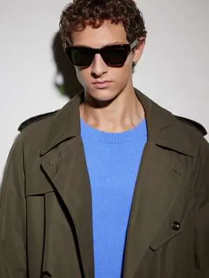 JACQUES MARIE MAGE Molino Square-frame Acetate Sunglasses