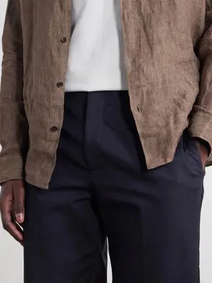 Orlebar Brown Ray Straight-leg Cotton-blend Trousers