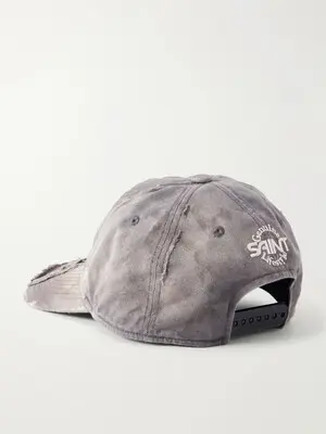 SAINT MXXXXXX Logo-embroidered Cotton-canvas Cap